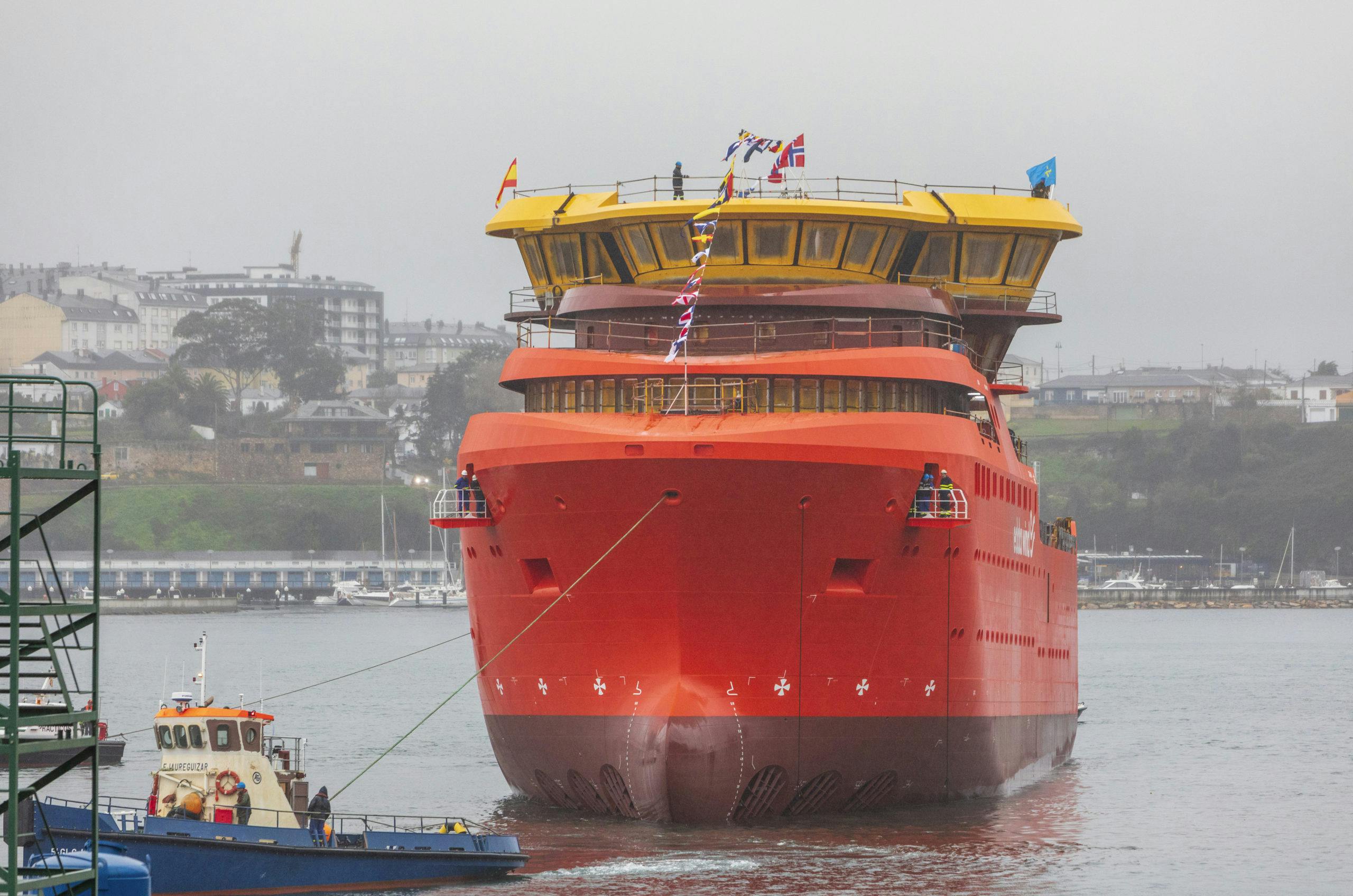 Launch of Edda Wind’s Commissioning Service Operation Vessel C491 ...