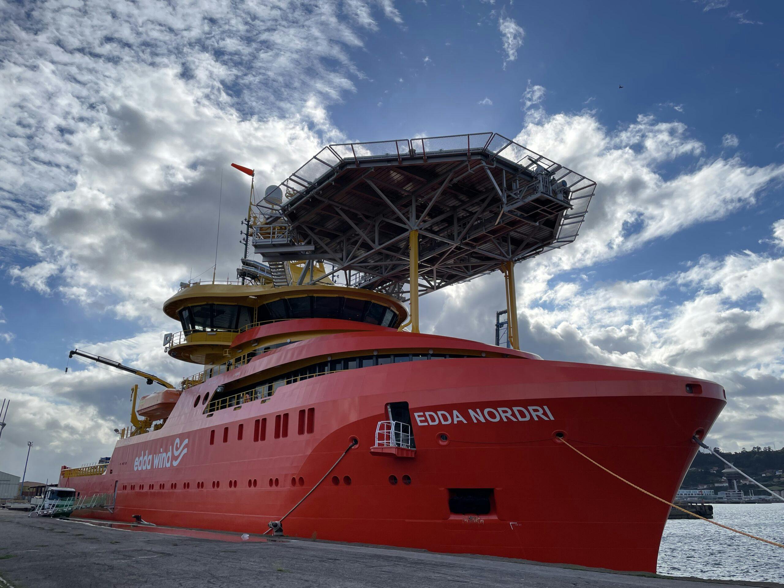 Naming Ceremony for CSOV C491 “Edda Nordri” - Edda Wind