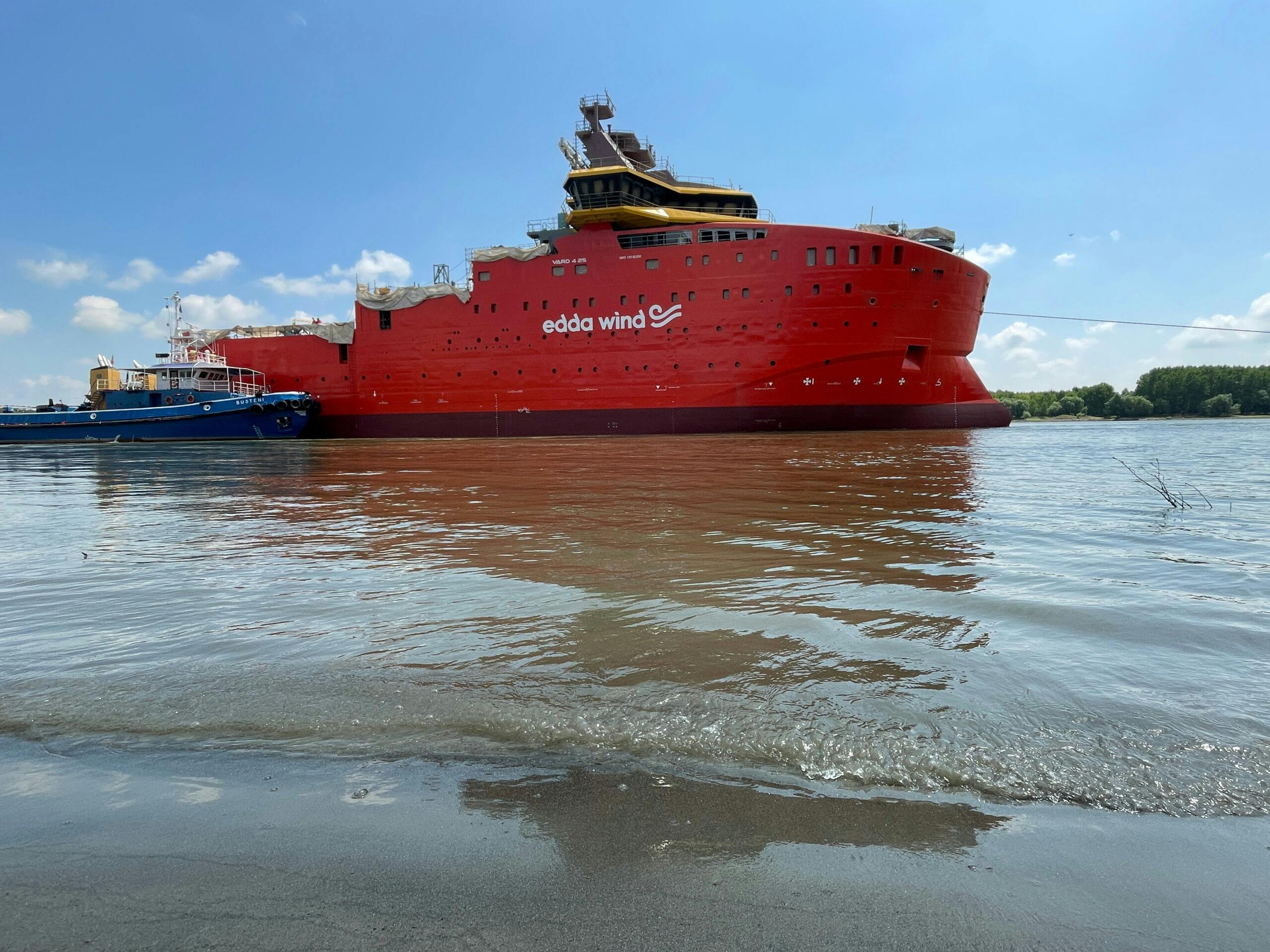 Launch of CSOV NB966 - Edda Wind