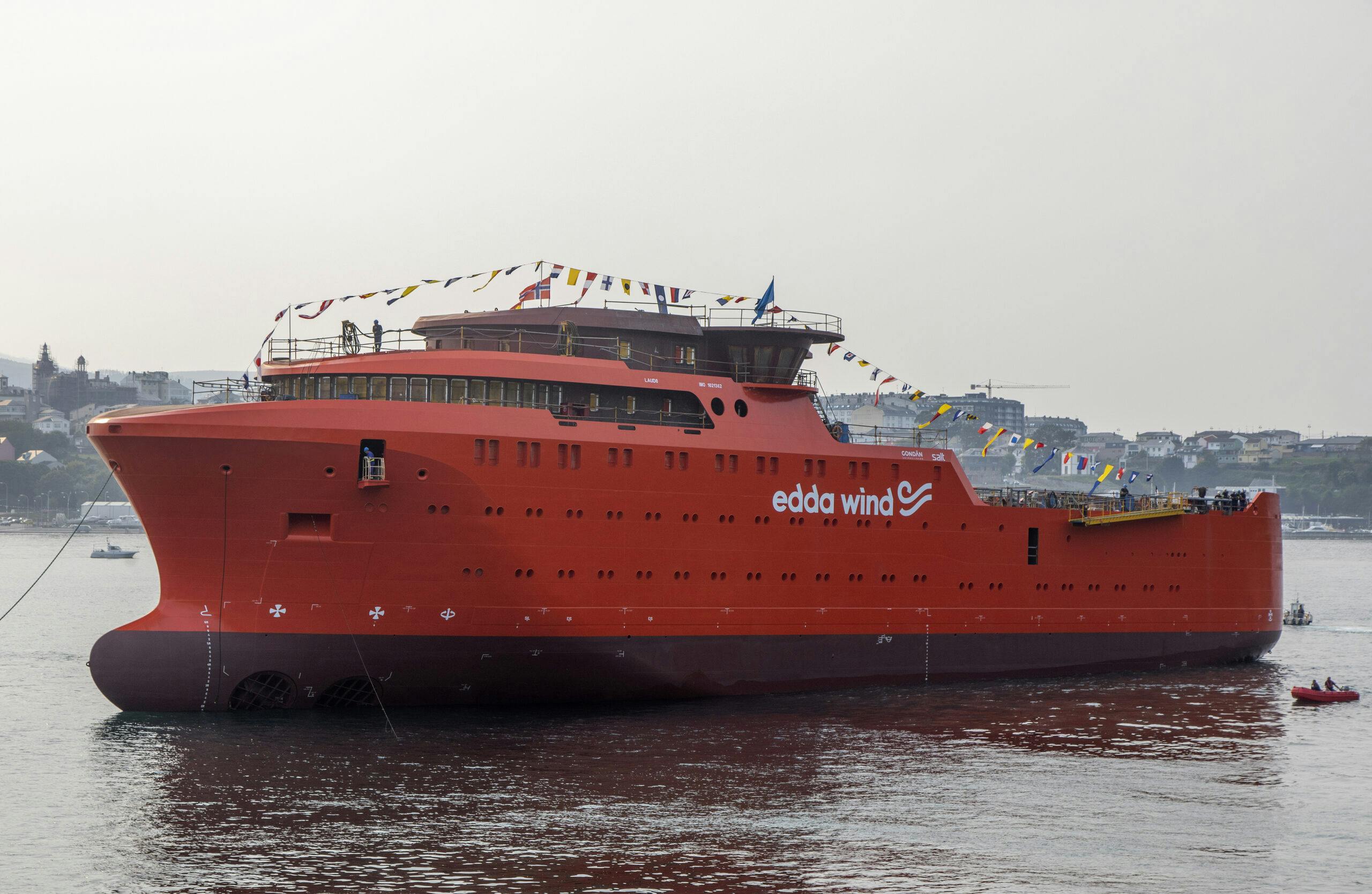 CSOV C504 Successfully Launched! - Edda Wind