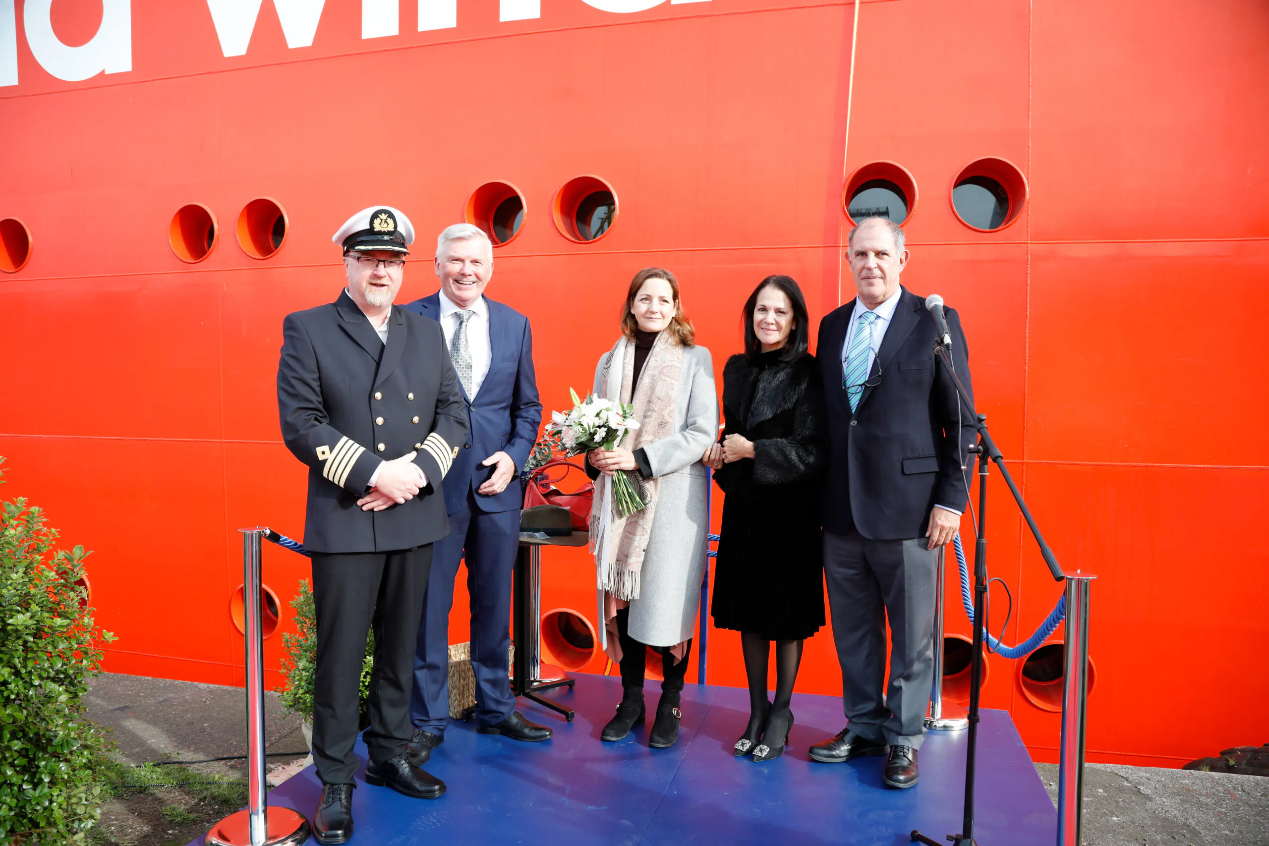 Delivery and Naming Ceremony for “Vestri Enabler” - Edda Wind